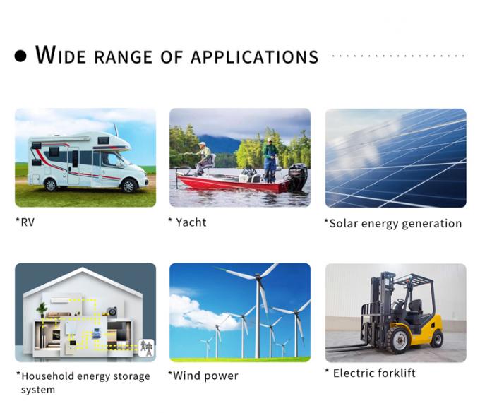 Prismatic LFP Battery Cells Lithium Ion 3.2 V 100ah Lifepo4 4000 Deep Cycle