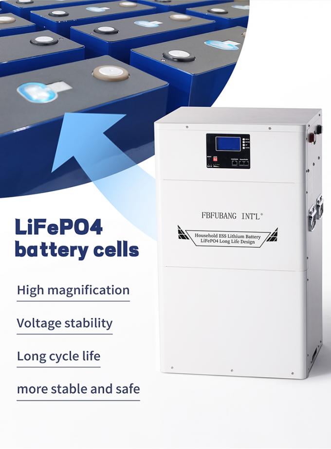 Lifepo4 Solar Energy Battery , 51.2V 200AH 10kw Solar Panel Battery Pack
