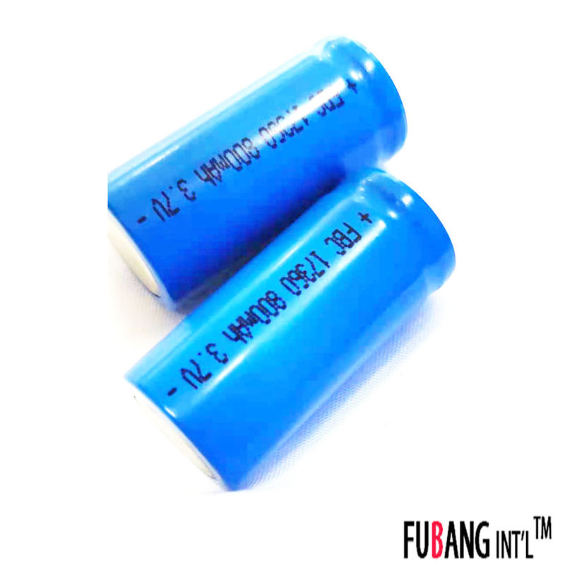 Special Shaped Single LFP Battery Cells 17360 3.7 V 800mah Battery For ...